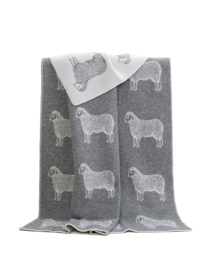 Sheep Wool Blanket - JJ Textile